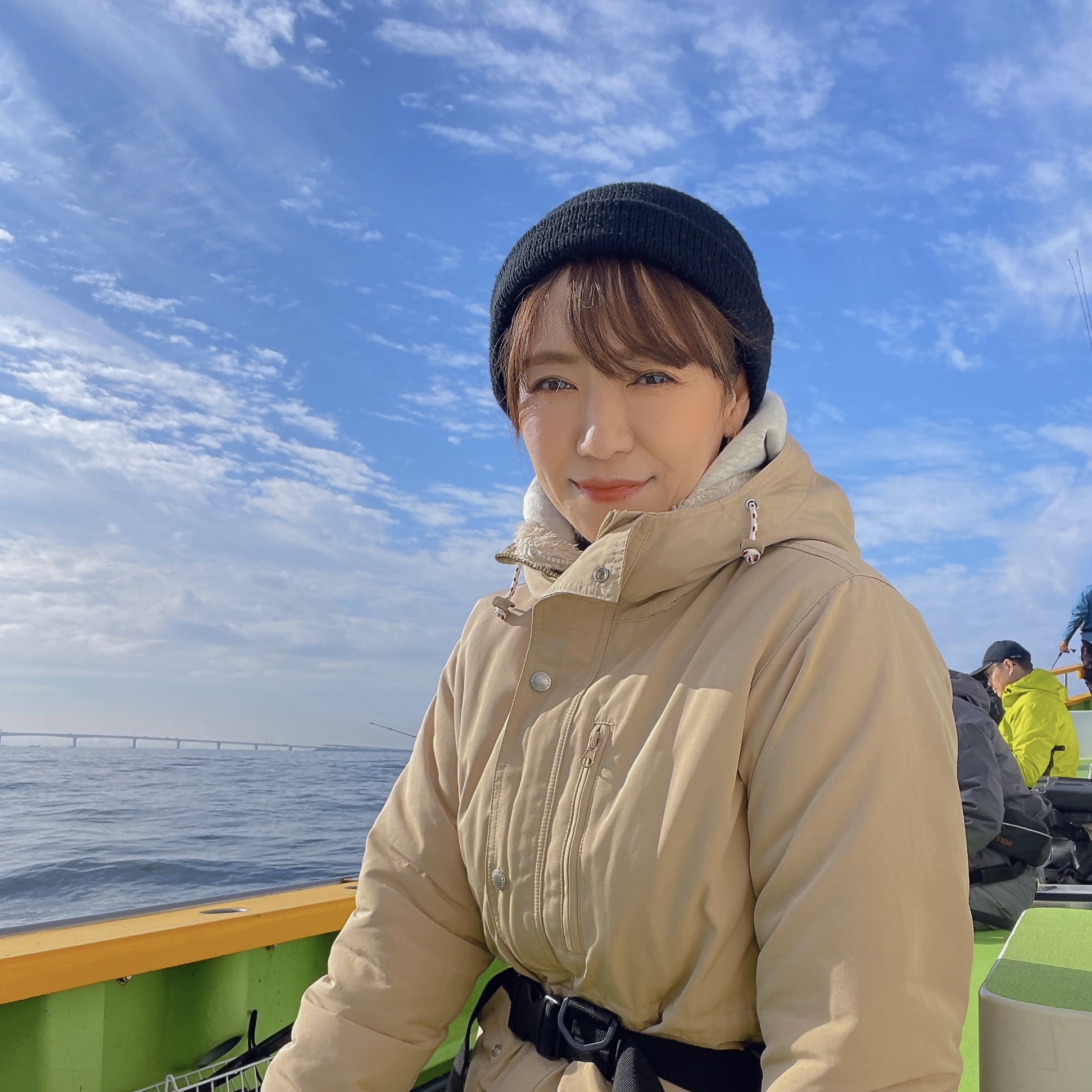東京湾オフショア🚤emimaruの秋冬コーデ🍂⛄️ | FUNC(ファンク) - 釣りガール&女性アングラーのための釣りコミュニティ